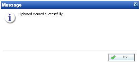 Viewing and Clearing the Clipboard